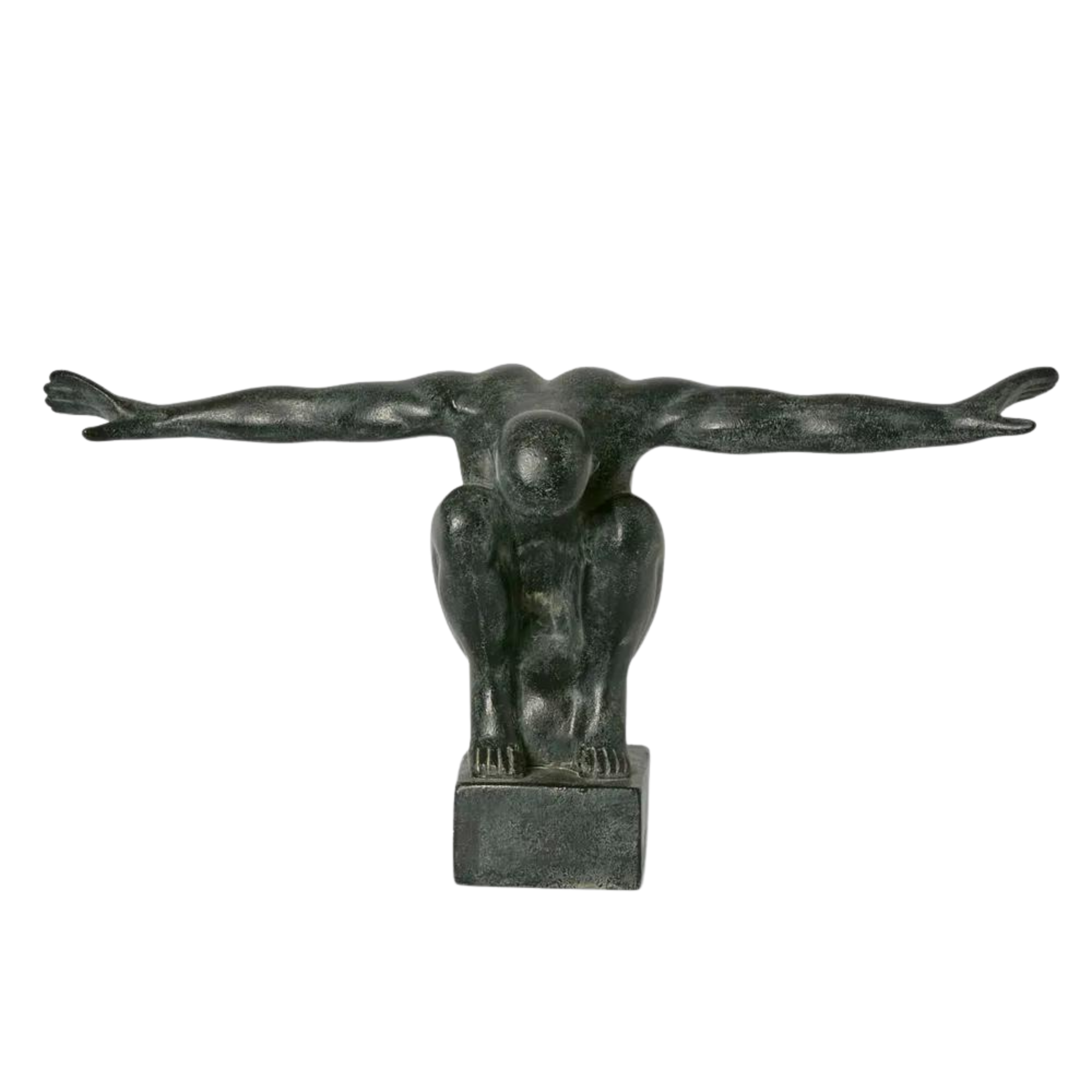 Bethem Man Sculpture Black – OneWorld Collection