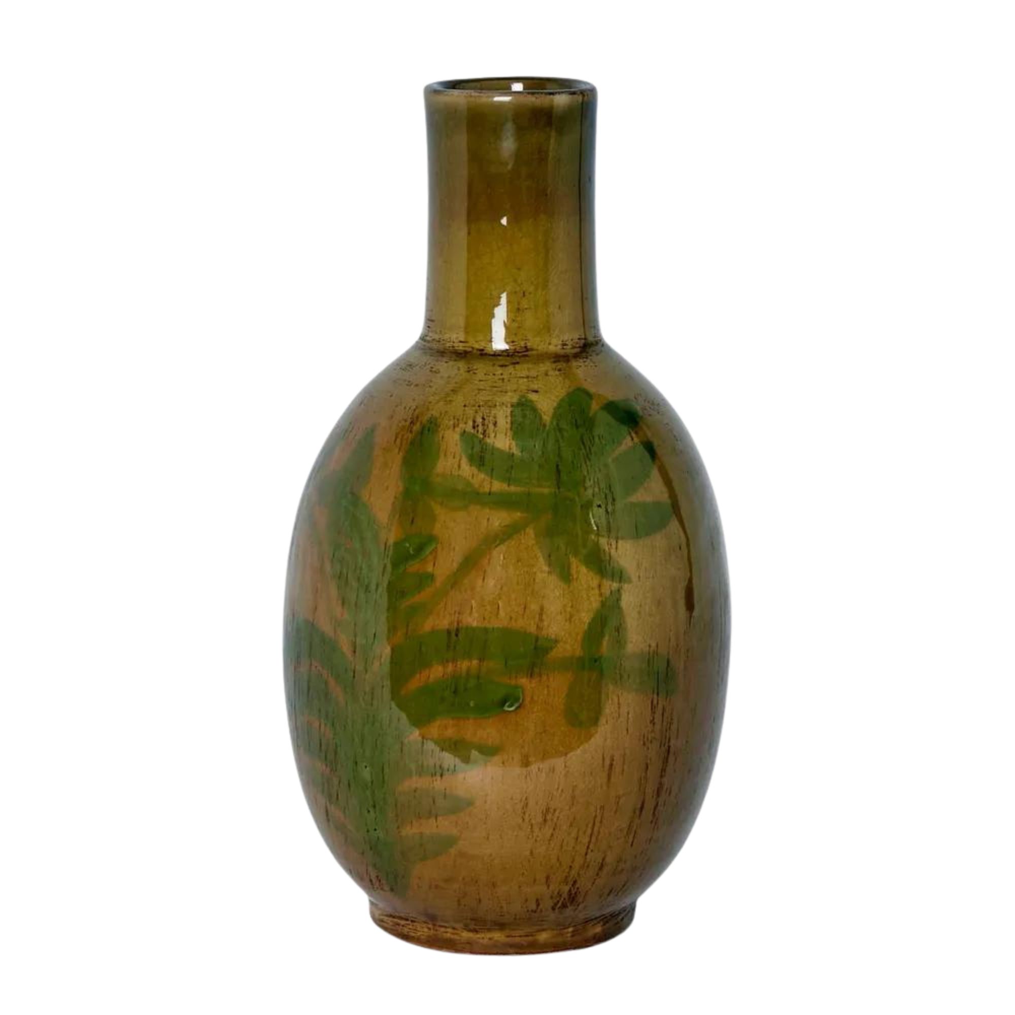 Mae Terracotta Green Tall Vase – OneWorld Collection