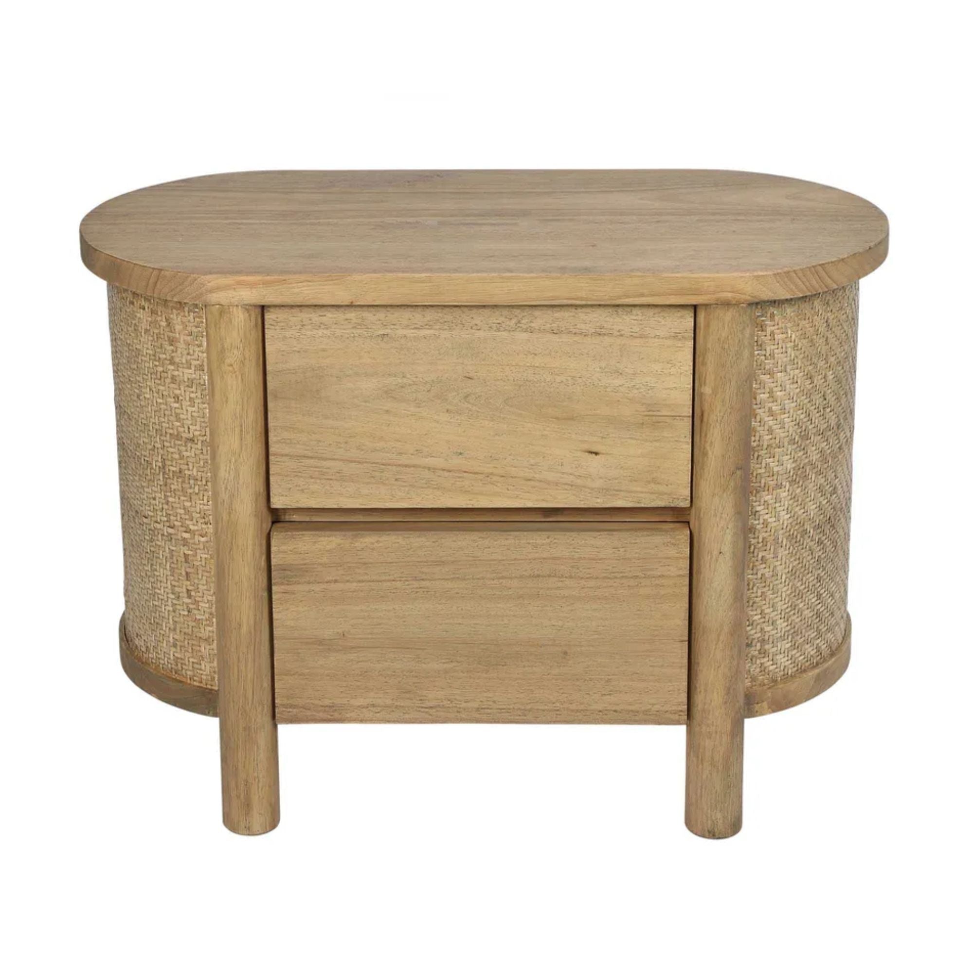 Coolum Bedside Table Natural – OneWorld Collection