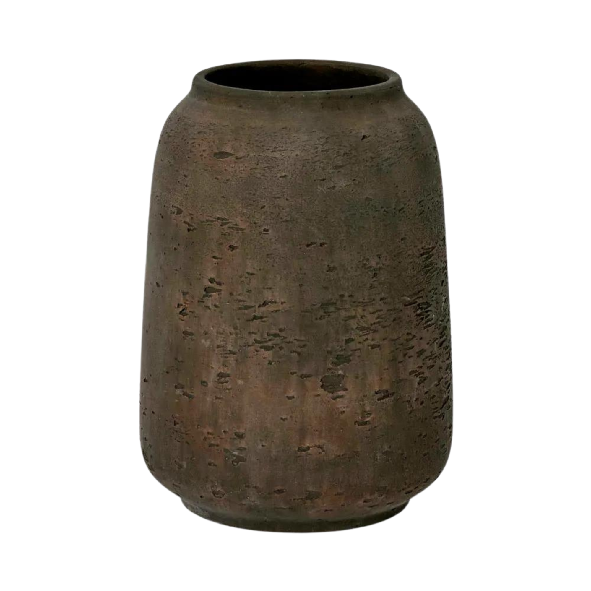 Landis Straight Vase Earth Brown – OneWorld Collection