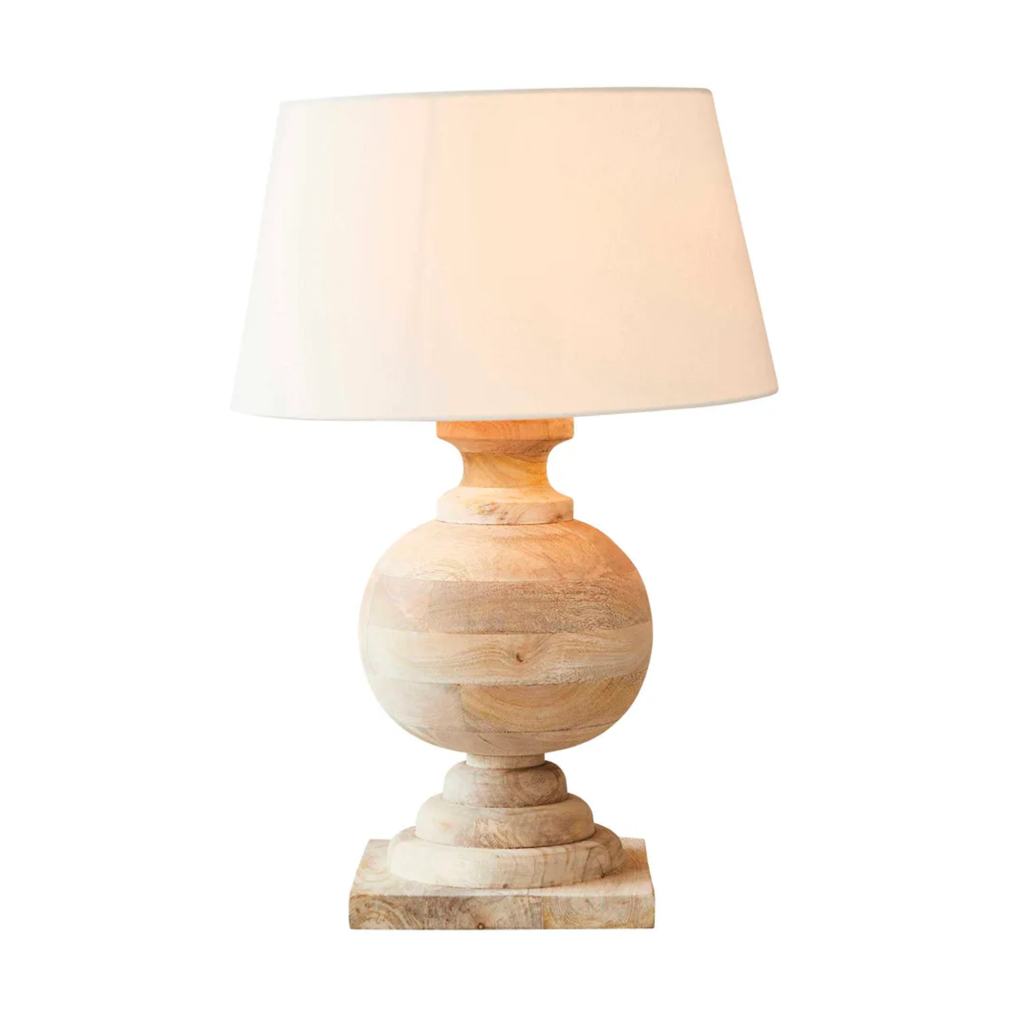 Coach Table Lamp Base Natural – OneWorld Collection