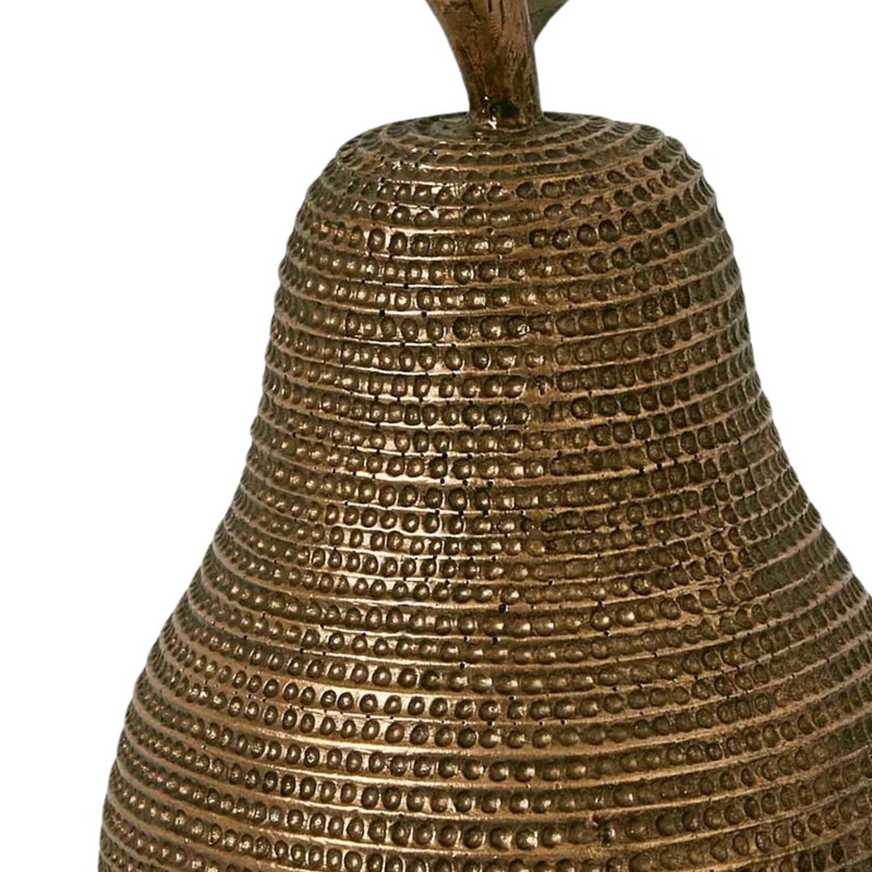 Pear Sculpture Bronze