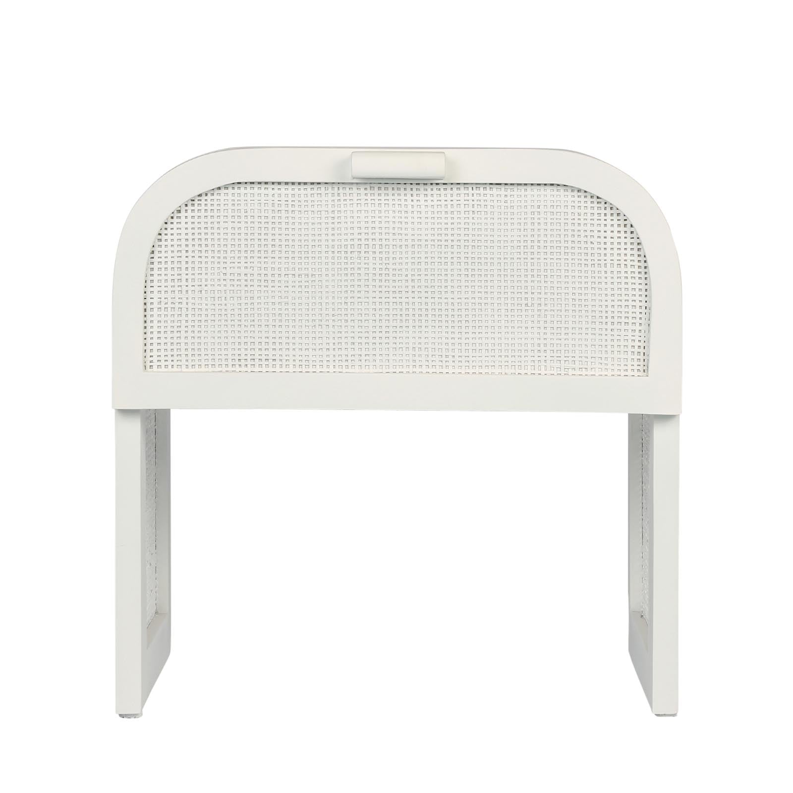 Grace Bedside Table Chalk – OneWorld Collection