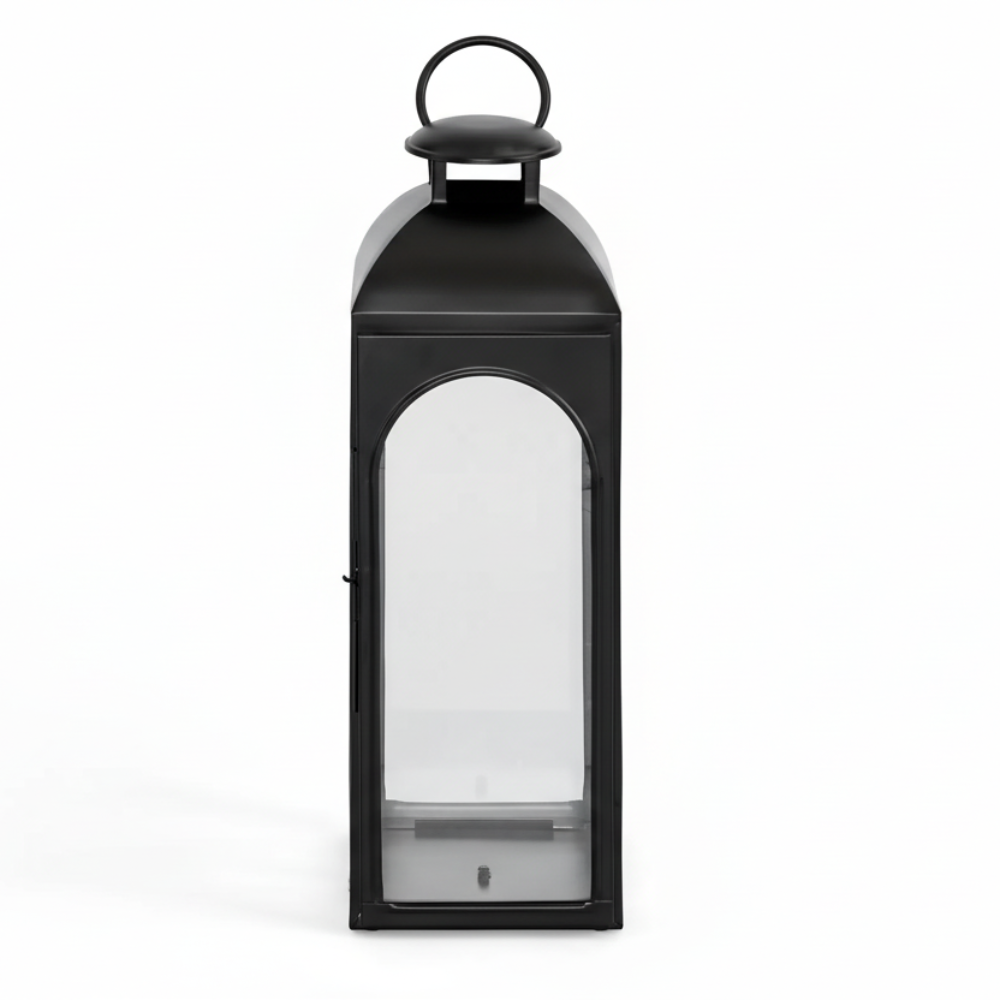 Coachhouse Lantern Large Black – OneWorld Collection