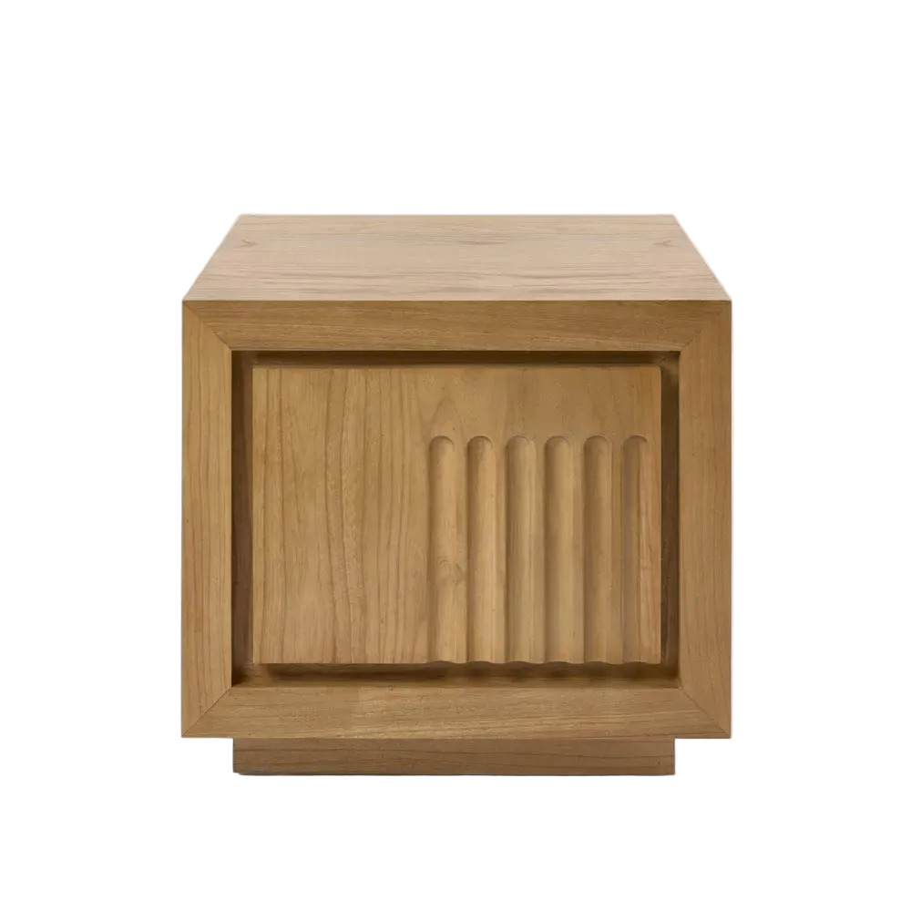 Rock Bedside Natural 2 dwr – OneWorld Collection